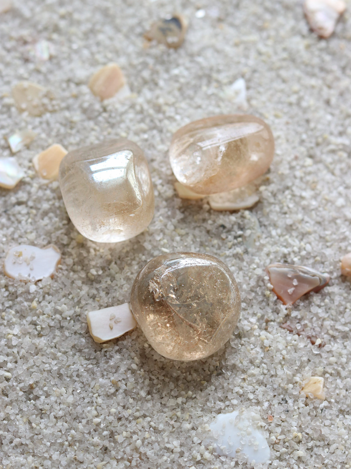 Tangerine Aura Quartz Alchemy Stone– Luna Gem